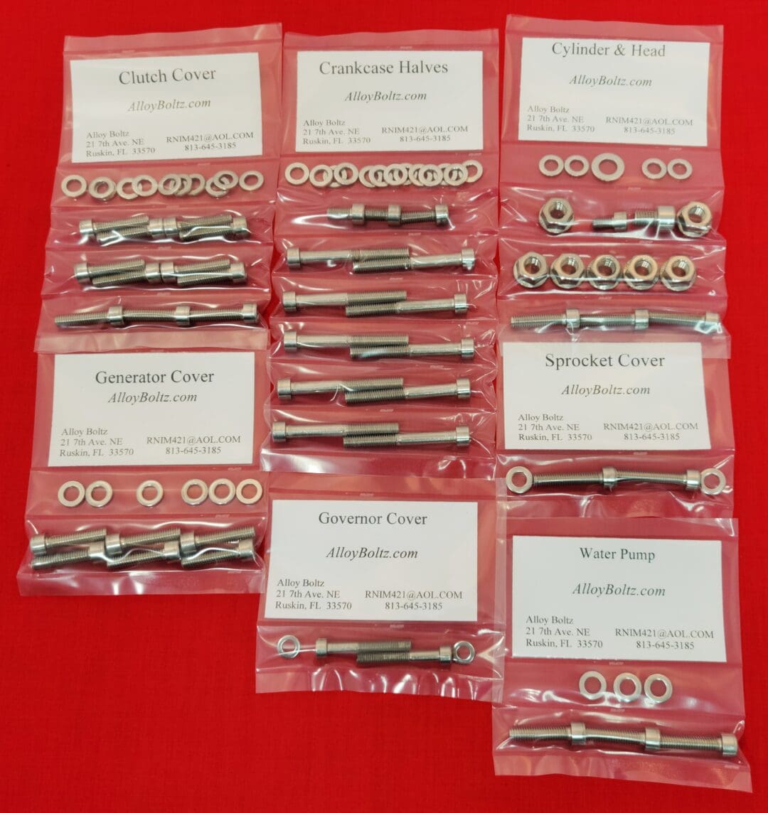 1987-1988 Tecate 4 Show Polished Stainless Steel ATV Engine Only Bolt ...