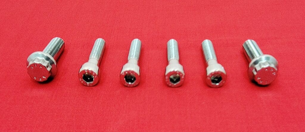 2016 & Up Harley Softail Show Polished Grade 8 ARP Stainless Front ...